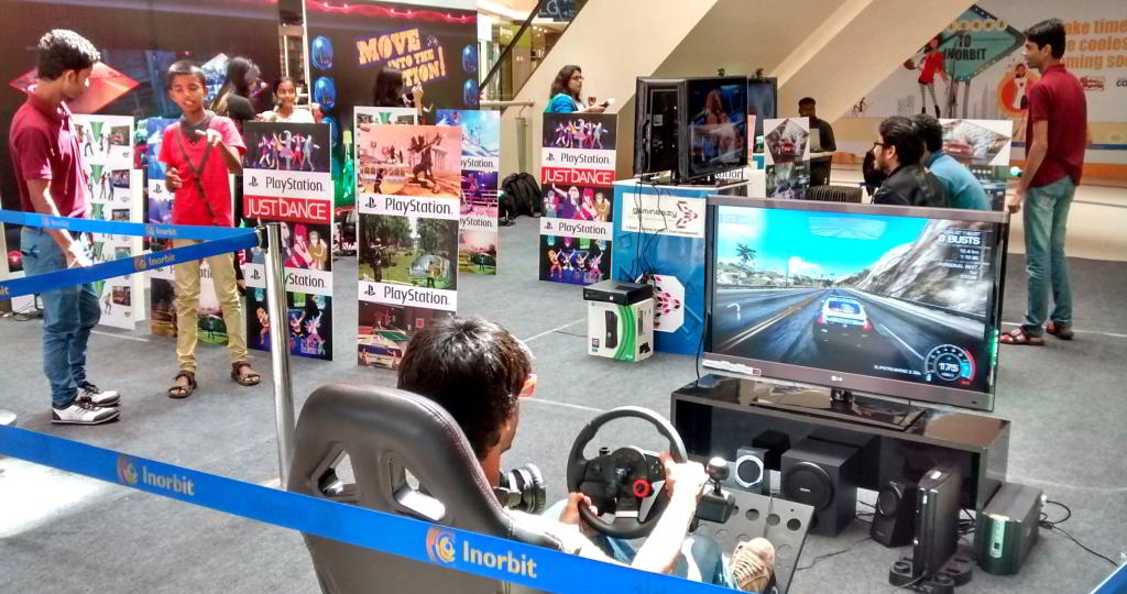 Exciting high-tech Gaming and VR for Offices and Events