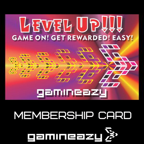 LEVEL UP Membership Card - Gamineazy: Making Gaming EASY and AFFORDABLE ...
